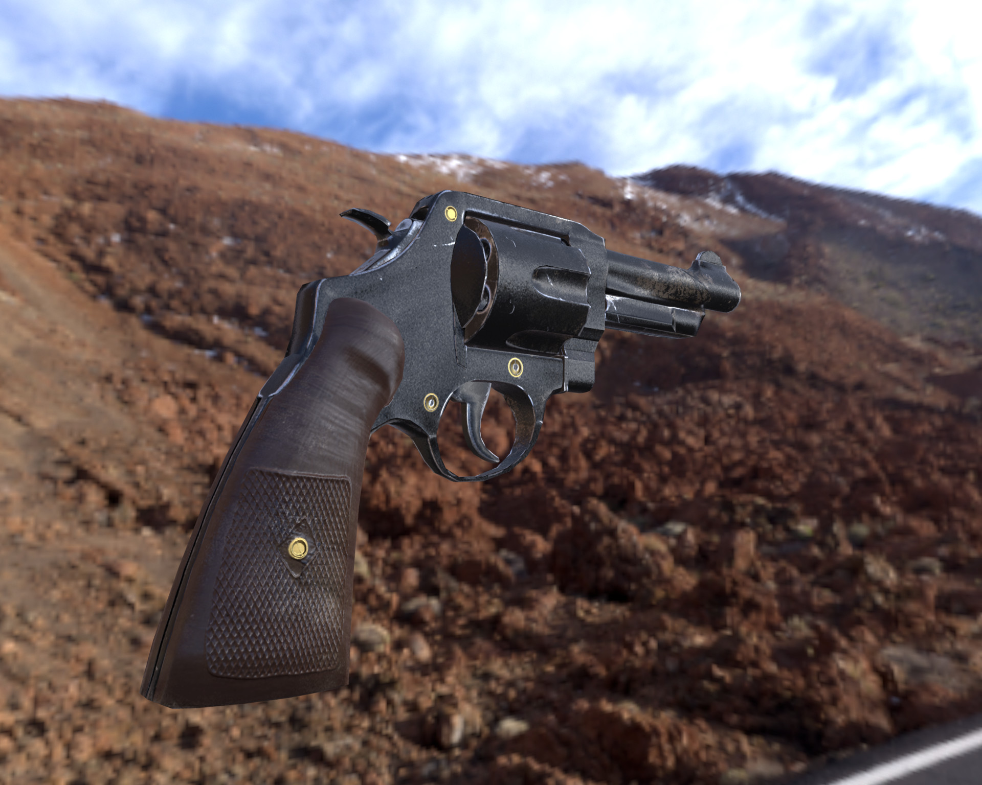 ArtStation - S&W Revolver Game Ready