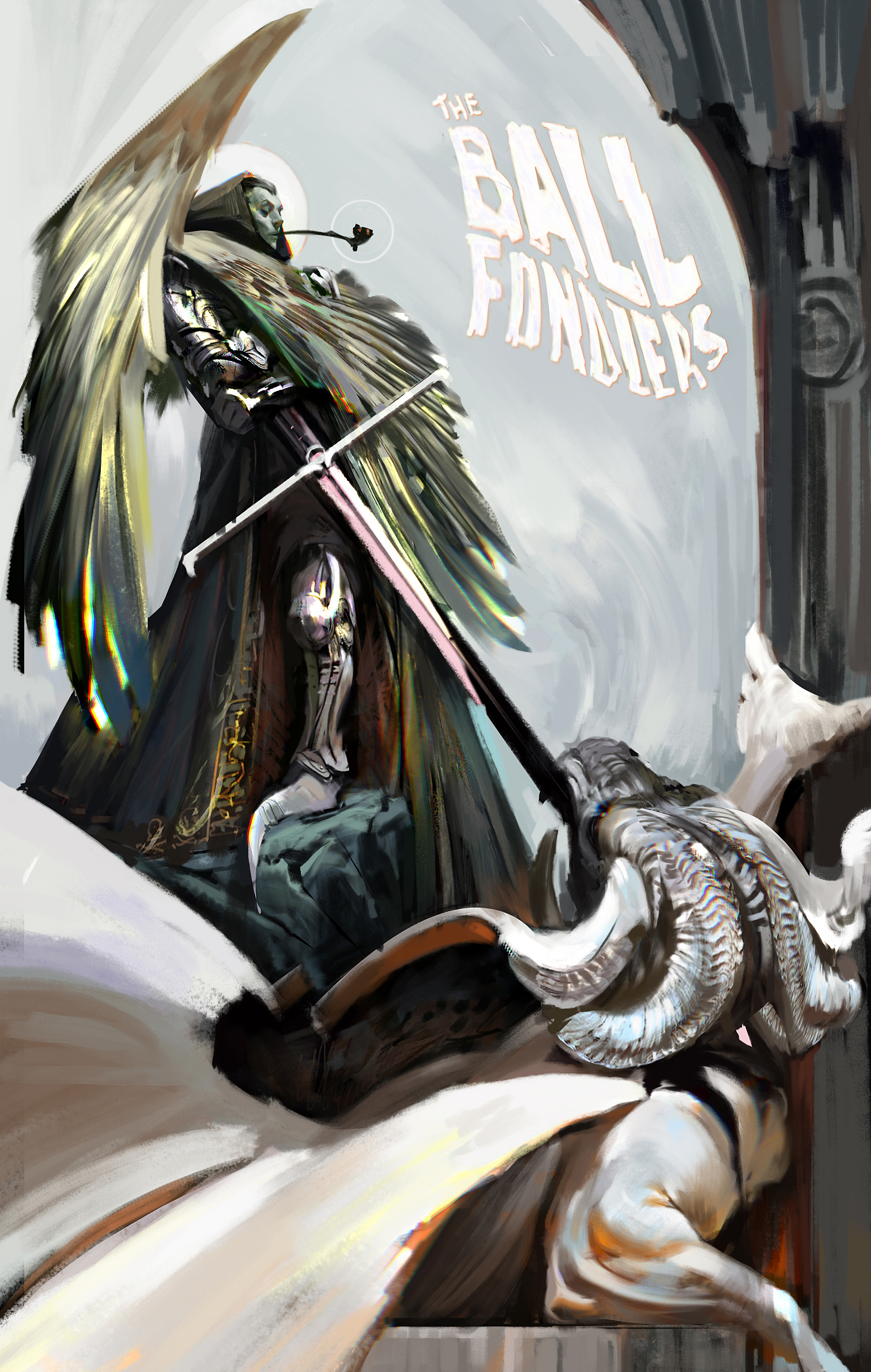 ArtStation - Fake doom band poster