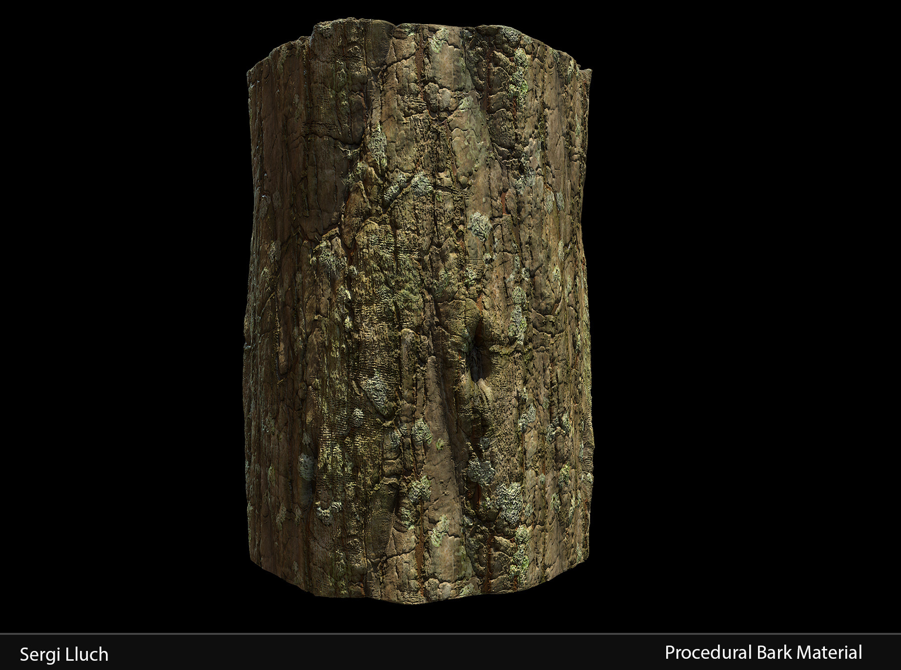 ArtStation - Procedural Bark Material