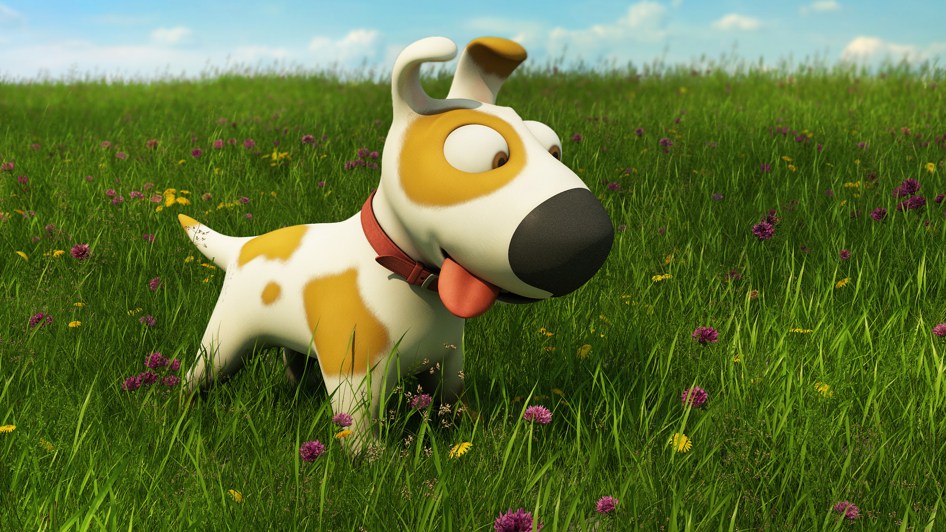 ArtStation - Cartoon dog