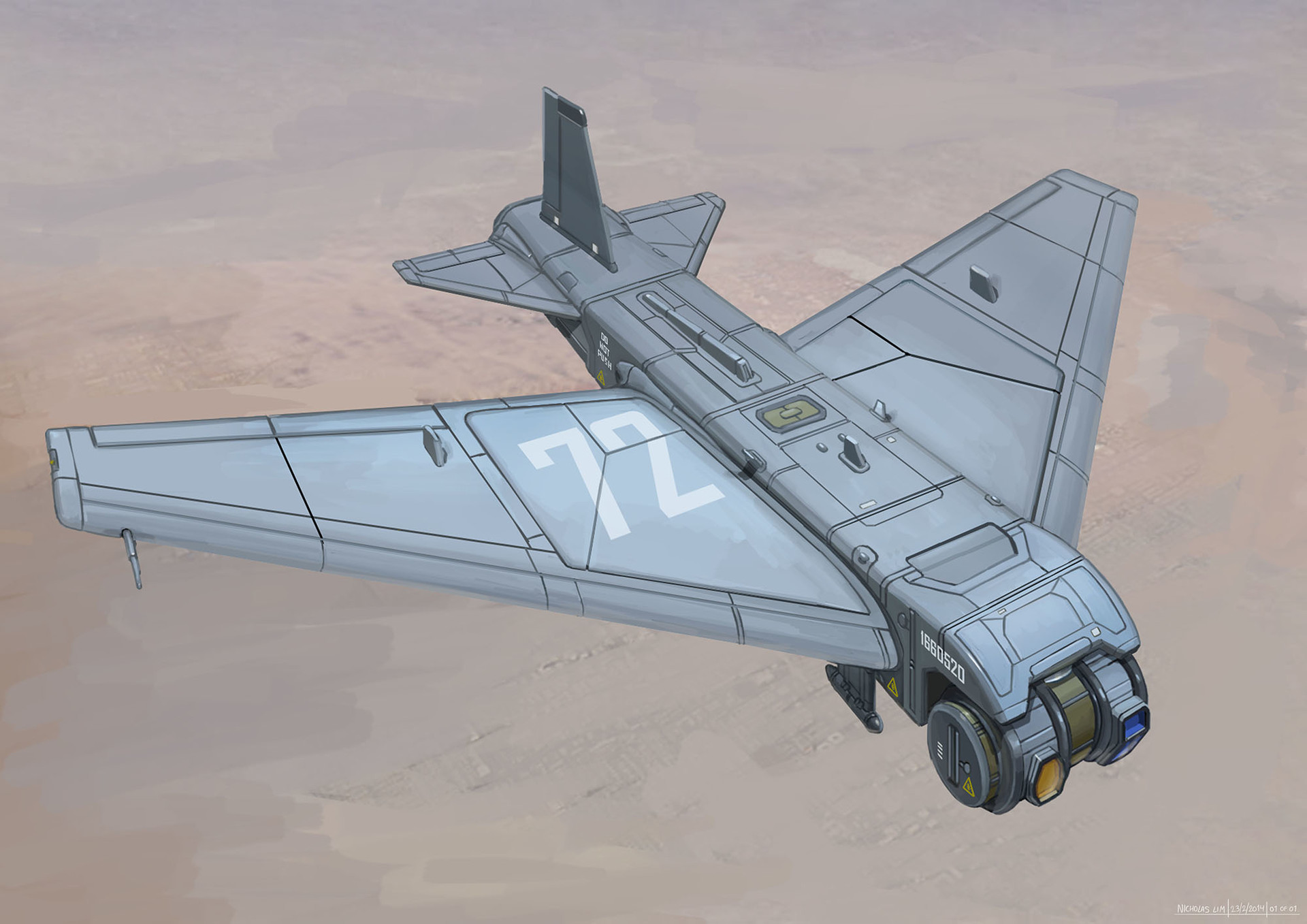 ArtStation - Dragonfly UAV Drone