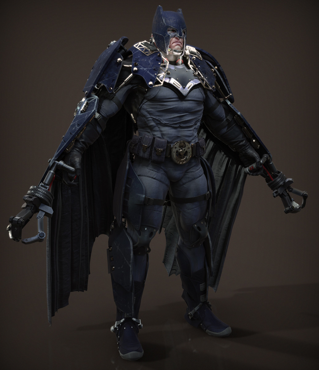 ArtStation - Batman/Batmobile 2015