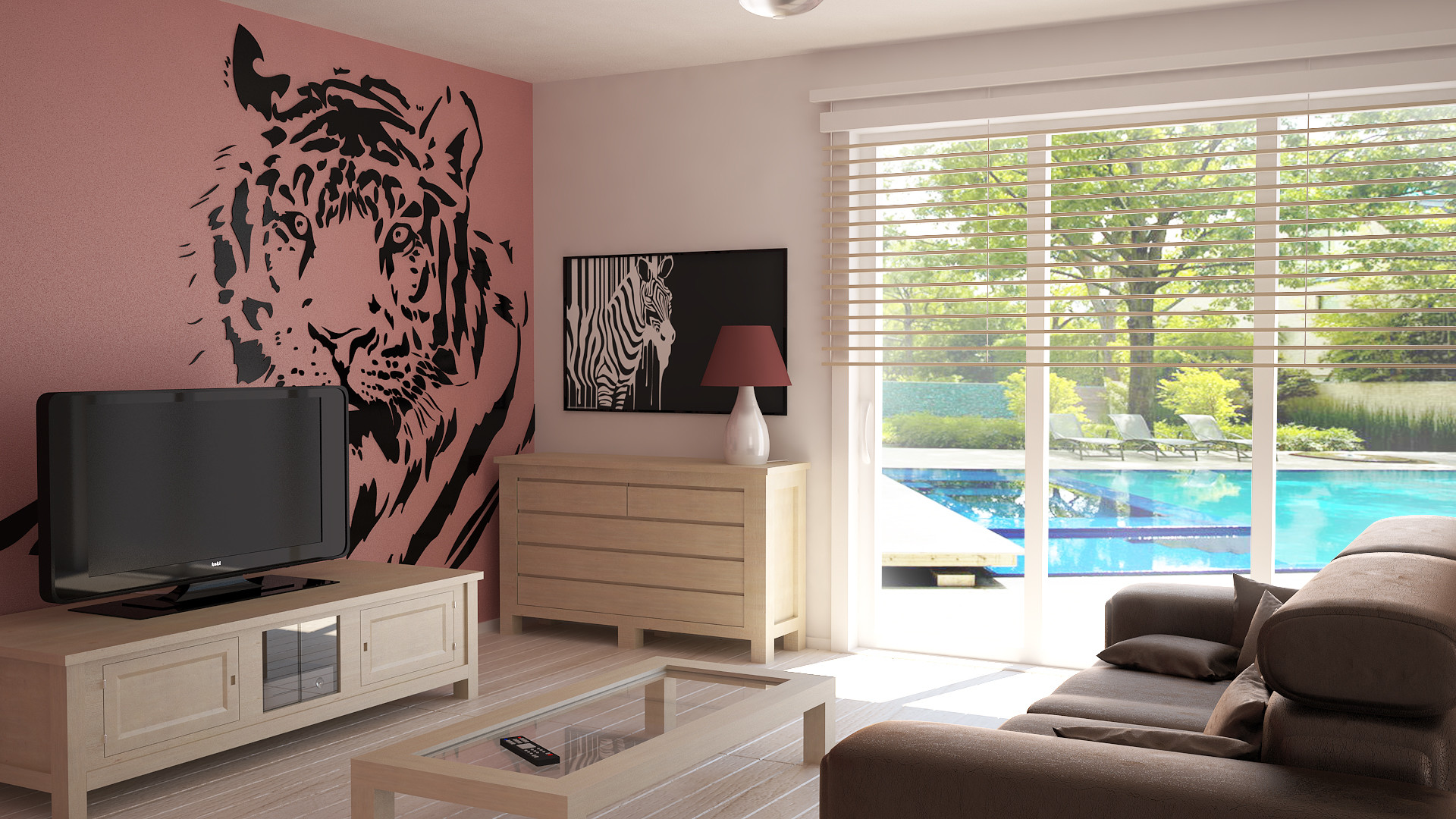 ArtStation - Architectural Visualization - Living room