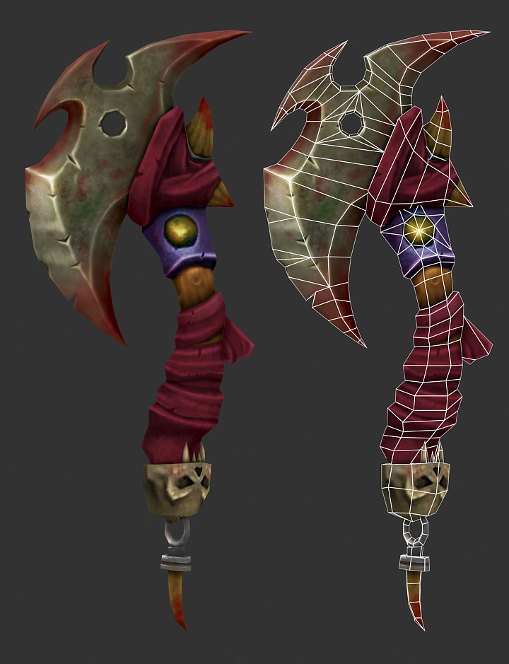 ArtStation - Hand Painted Axe