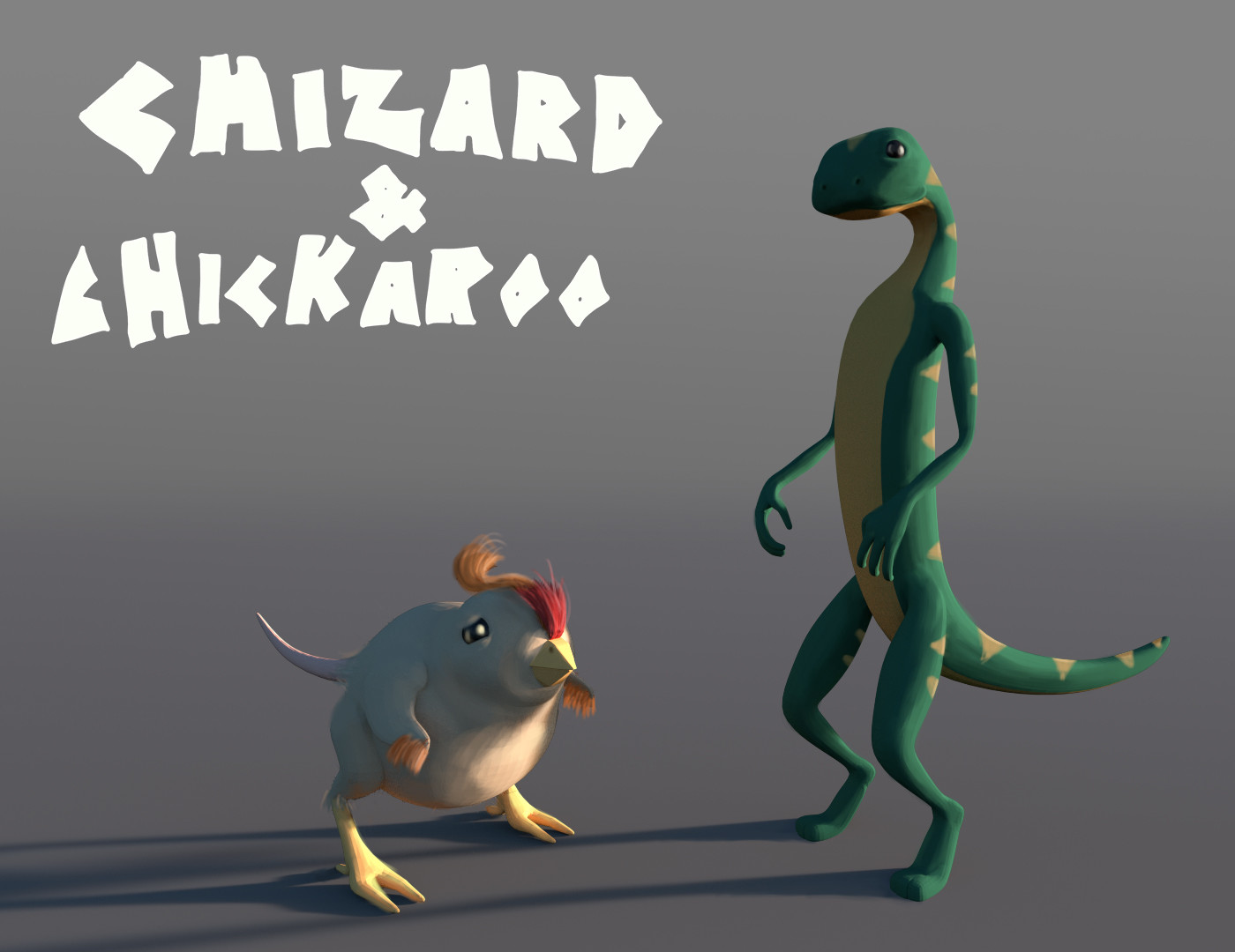 ArtStation - Chizard and Chickaroo Character Concepts