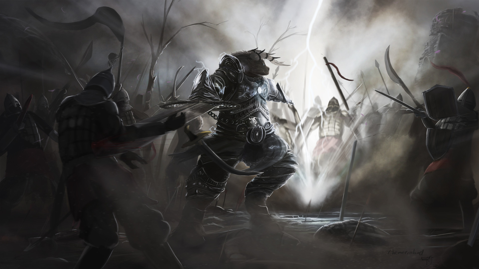 ArtStation - Overpower, Timi Honkanen