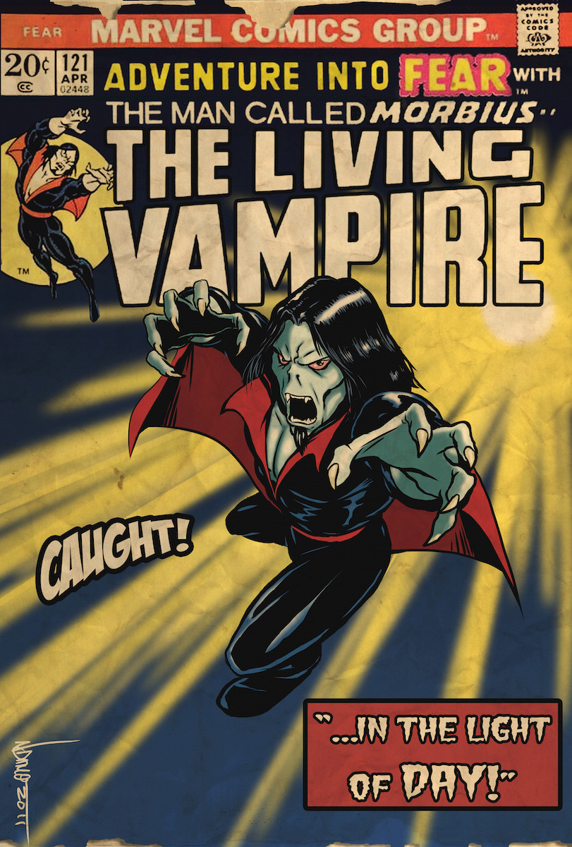 ArtStation - Morbius Retro Cover