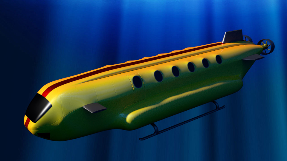 ArtStation - Submersible 1 Concepts