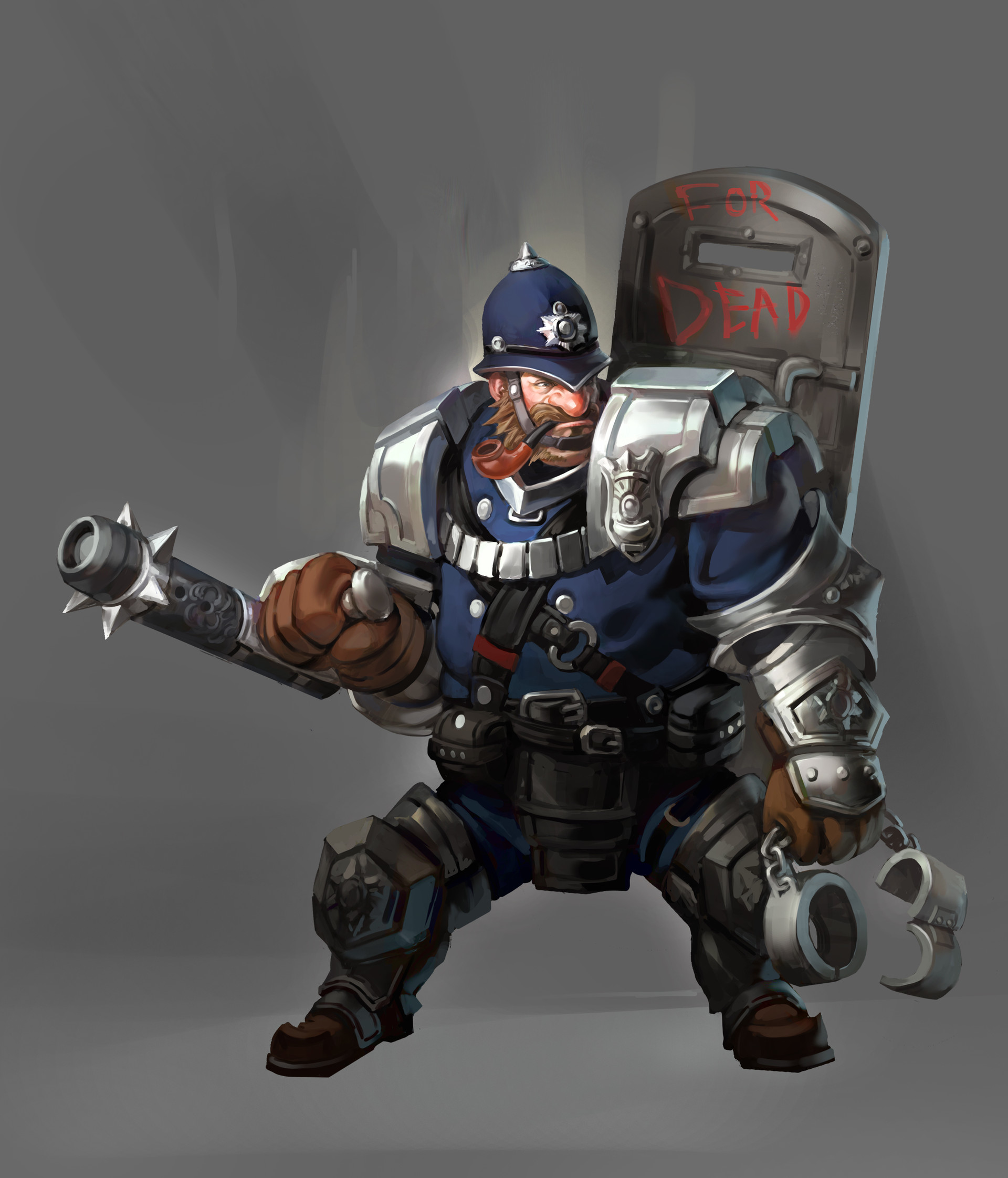 ArtStation - The cop sir