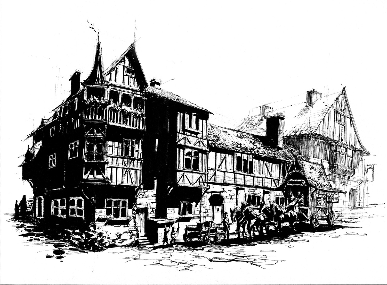 ArtStation - Medieval Sketch #1