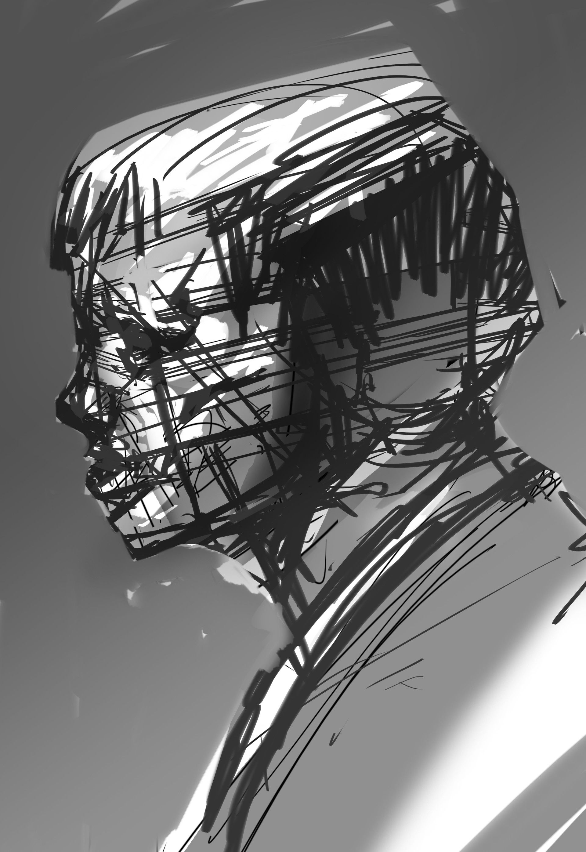 ArtStation - head profile