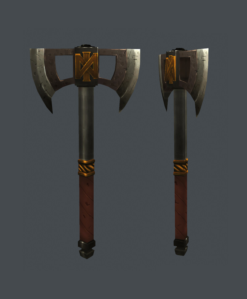 ArtStation - Low Poly Axe