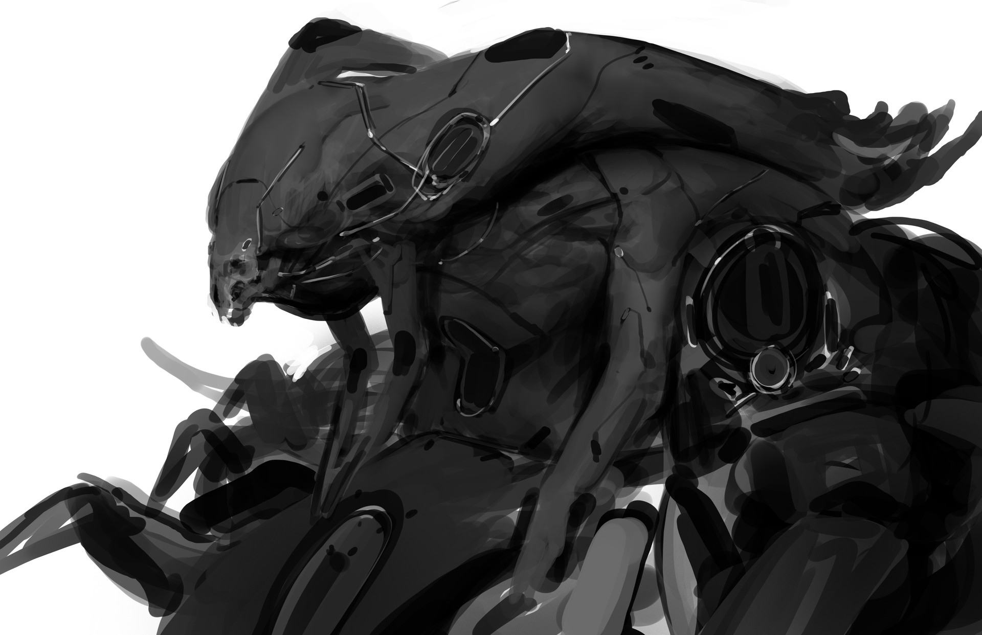 ArtStation - Post Apocalyptic Monster