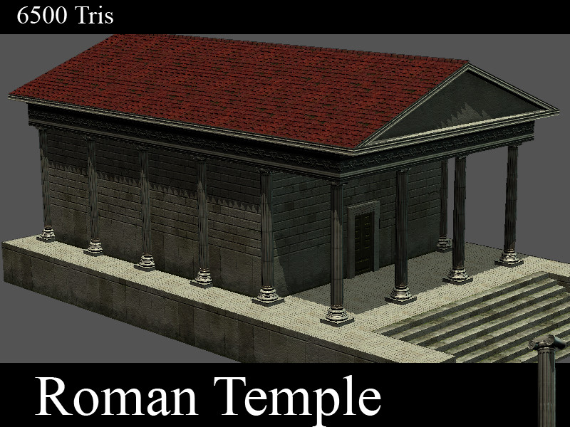 ArtStation - Roman Temple