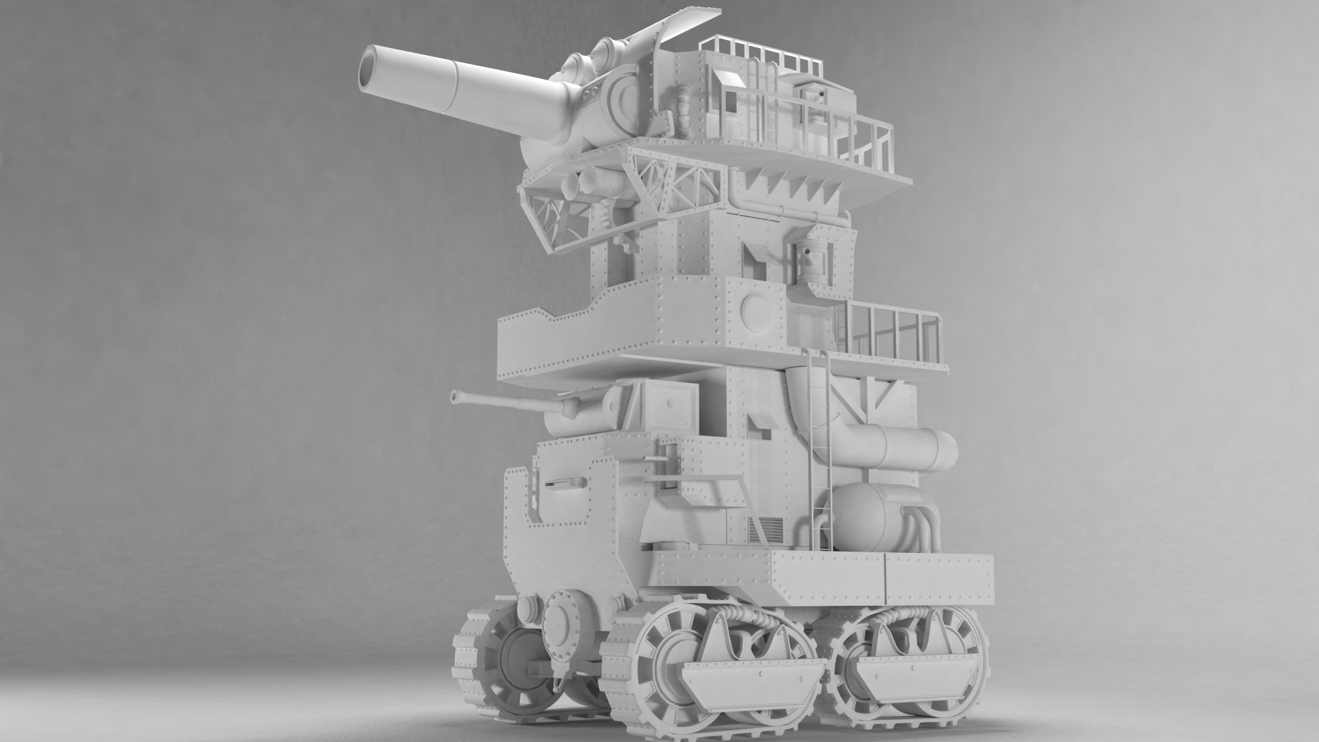 ArtStation - Tower tank