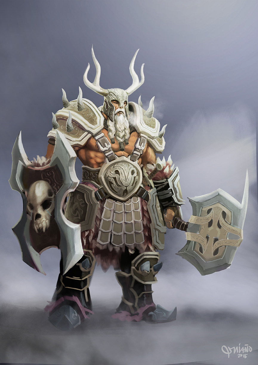 ArtStation - Snow Barbarian