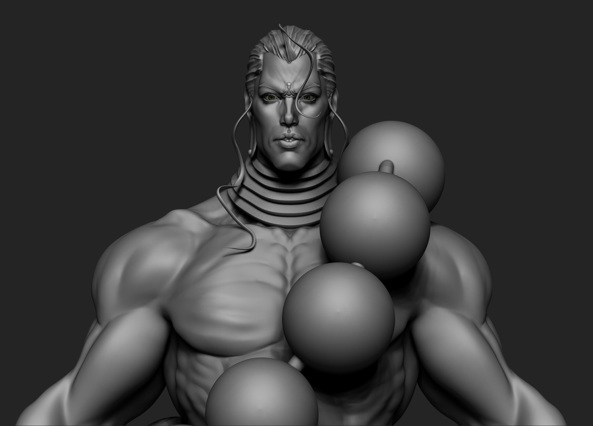 ArtStation - DONOVAN DARKSTALKER WIP