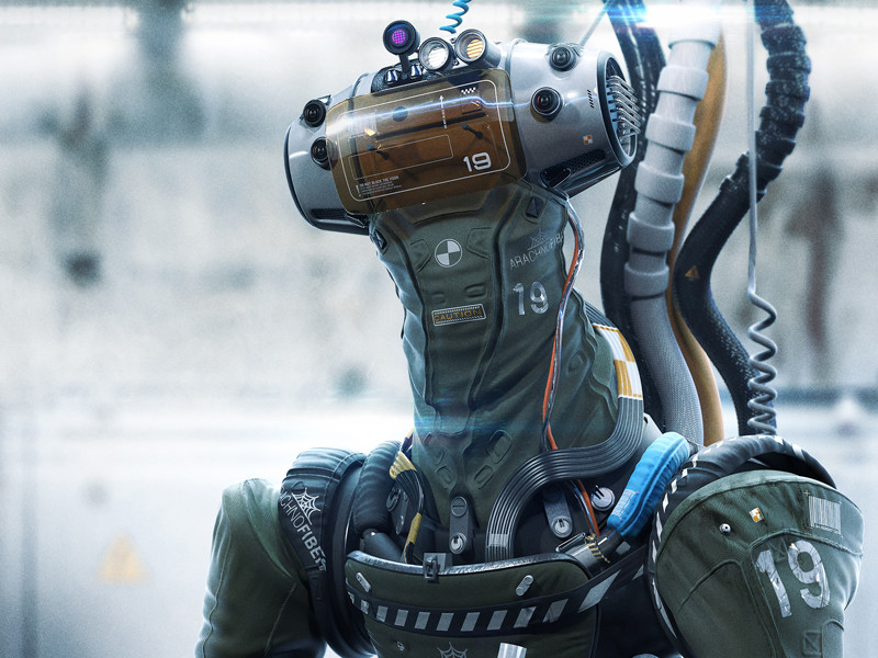 ArtStation - Bomb Squad Bot