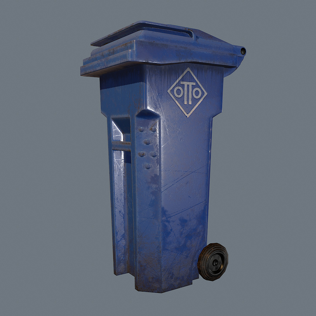 ArtStation - Classic Waste Bin