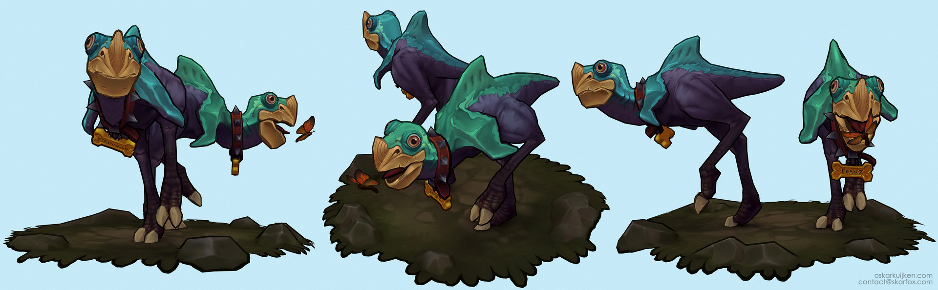 ArtStation - Chicken Sharkosaurus