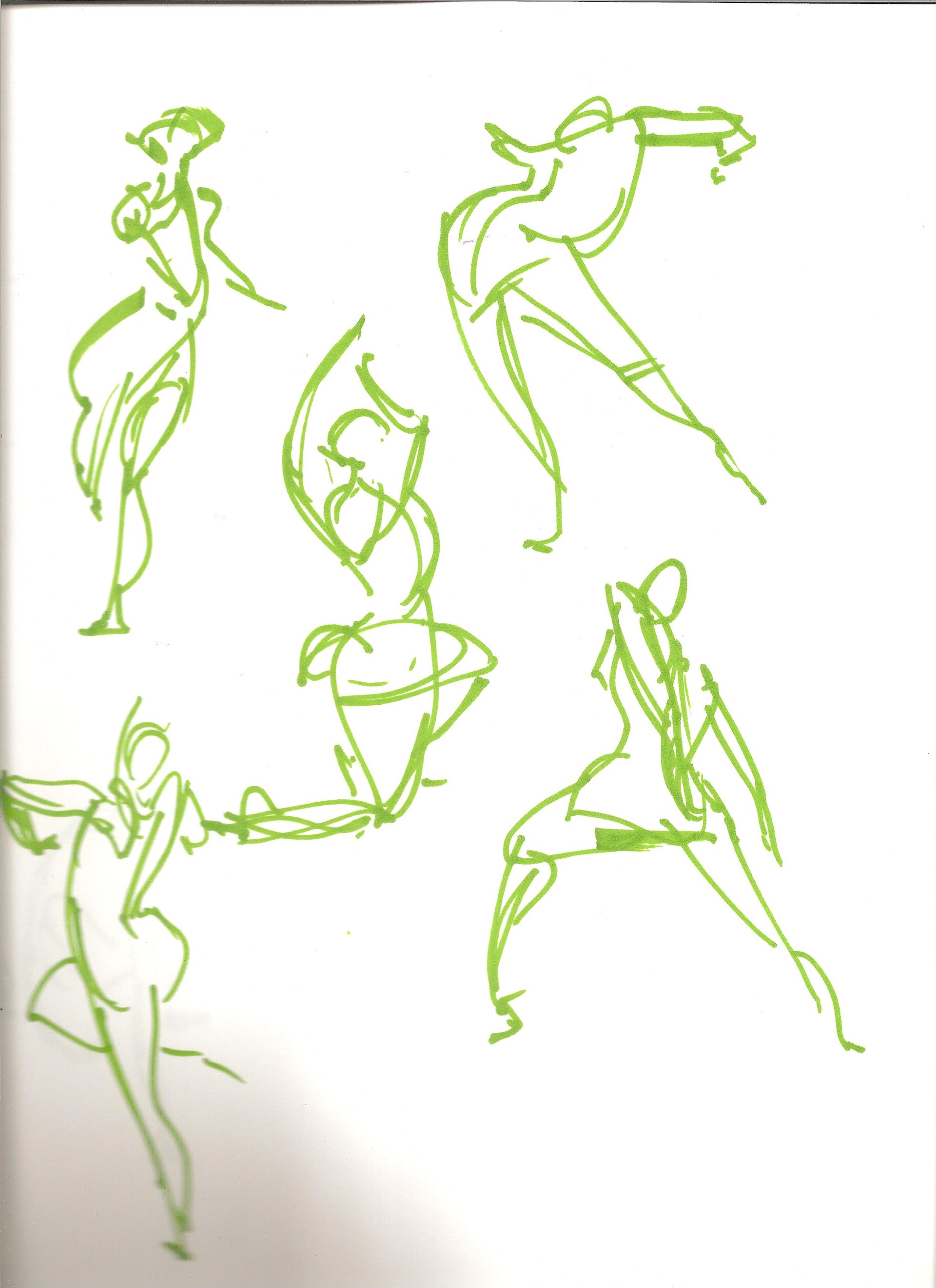 ArtStation - Gesture Drawings 1