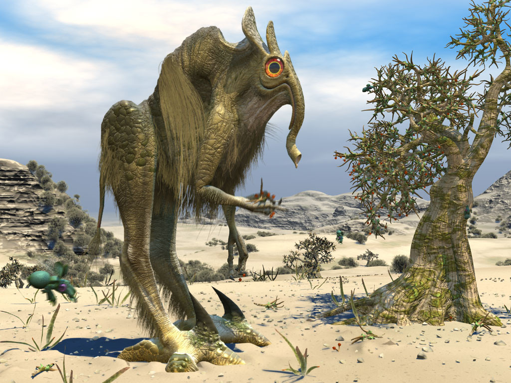 ArtStation - 2003 - Alien Berry Eater