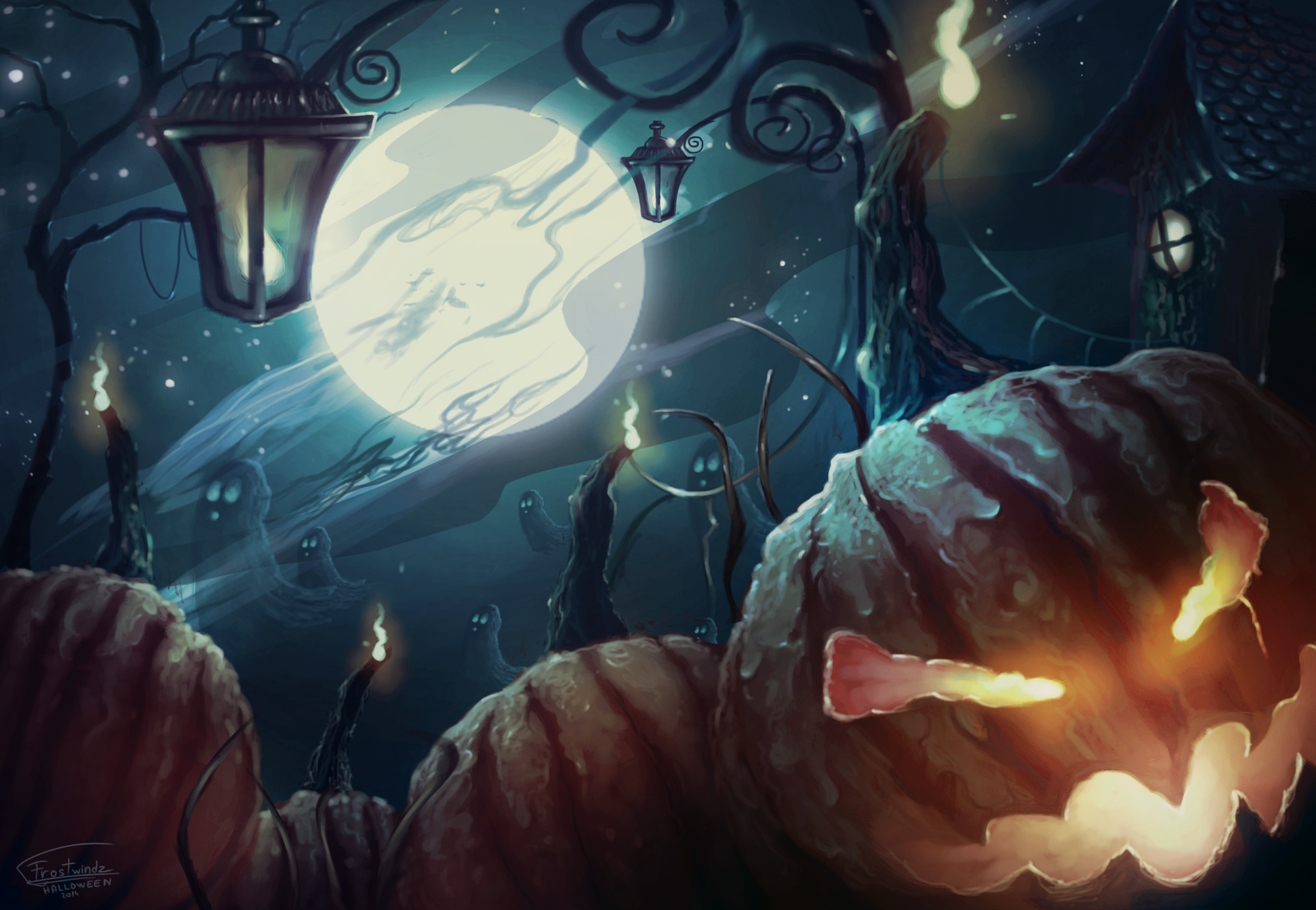 ArtStation - Halloween 2014 #2