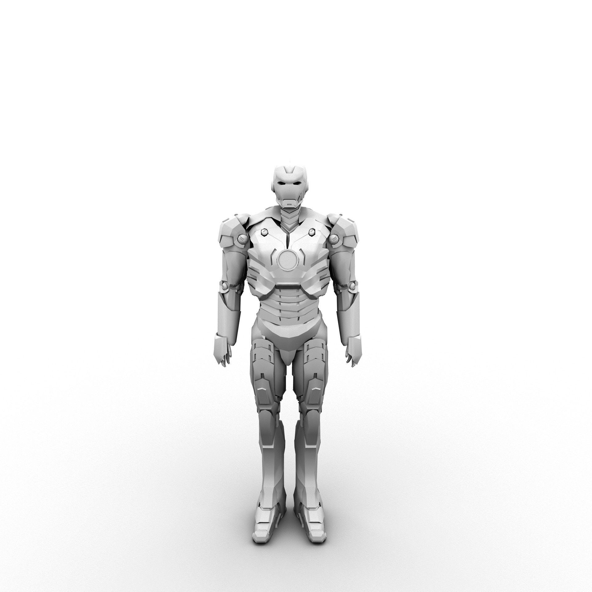 ArtStation - Iron Man Model