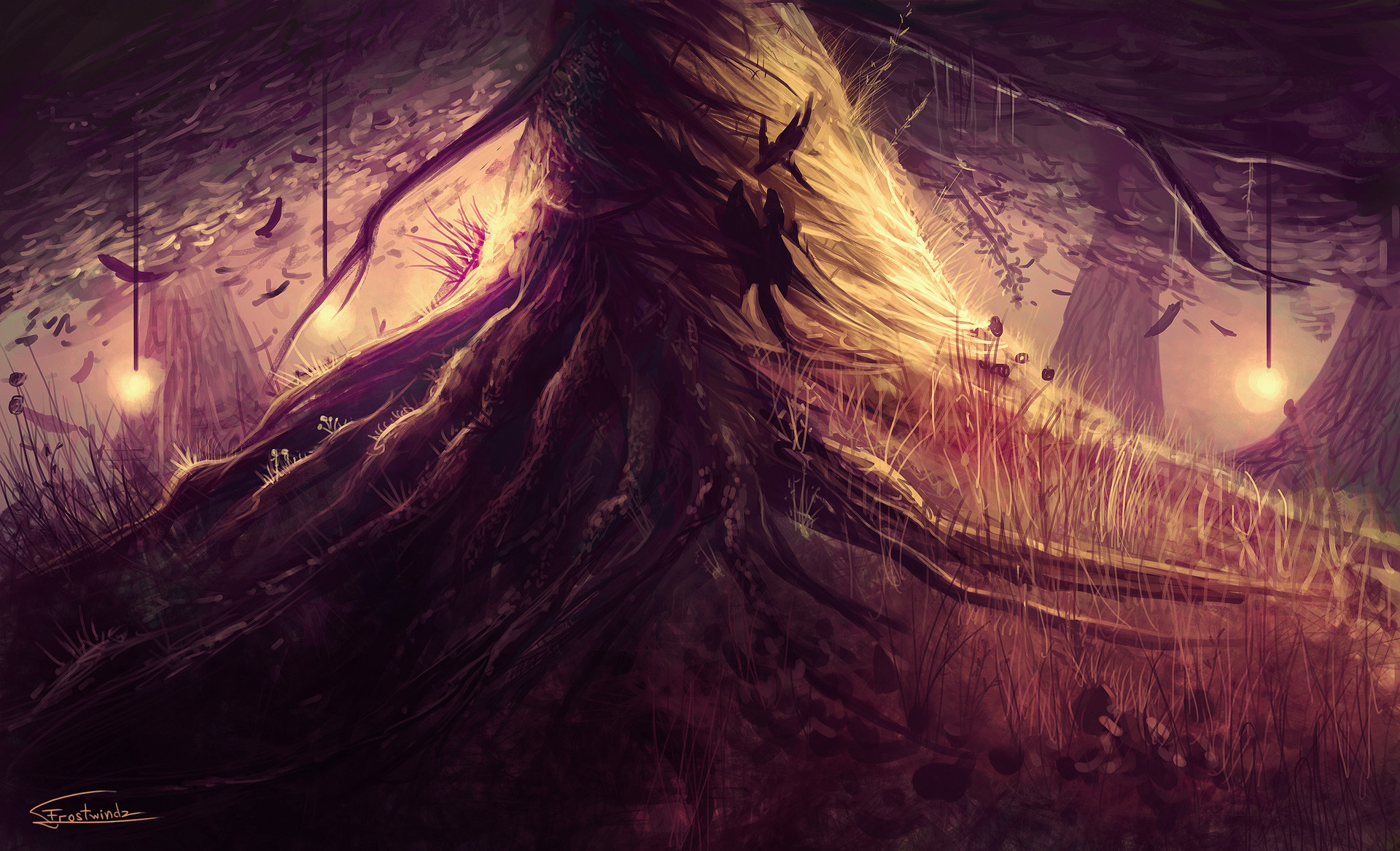 ArtStation - Fantasy Tree