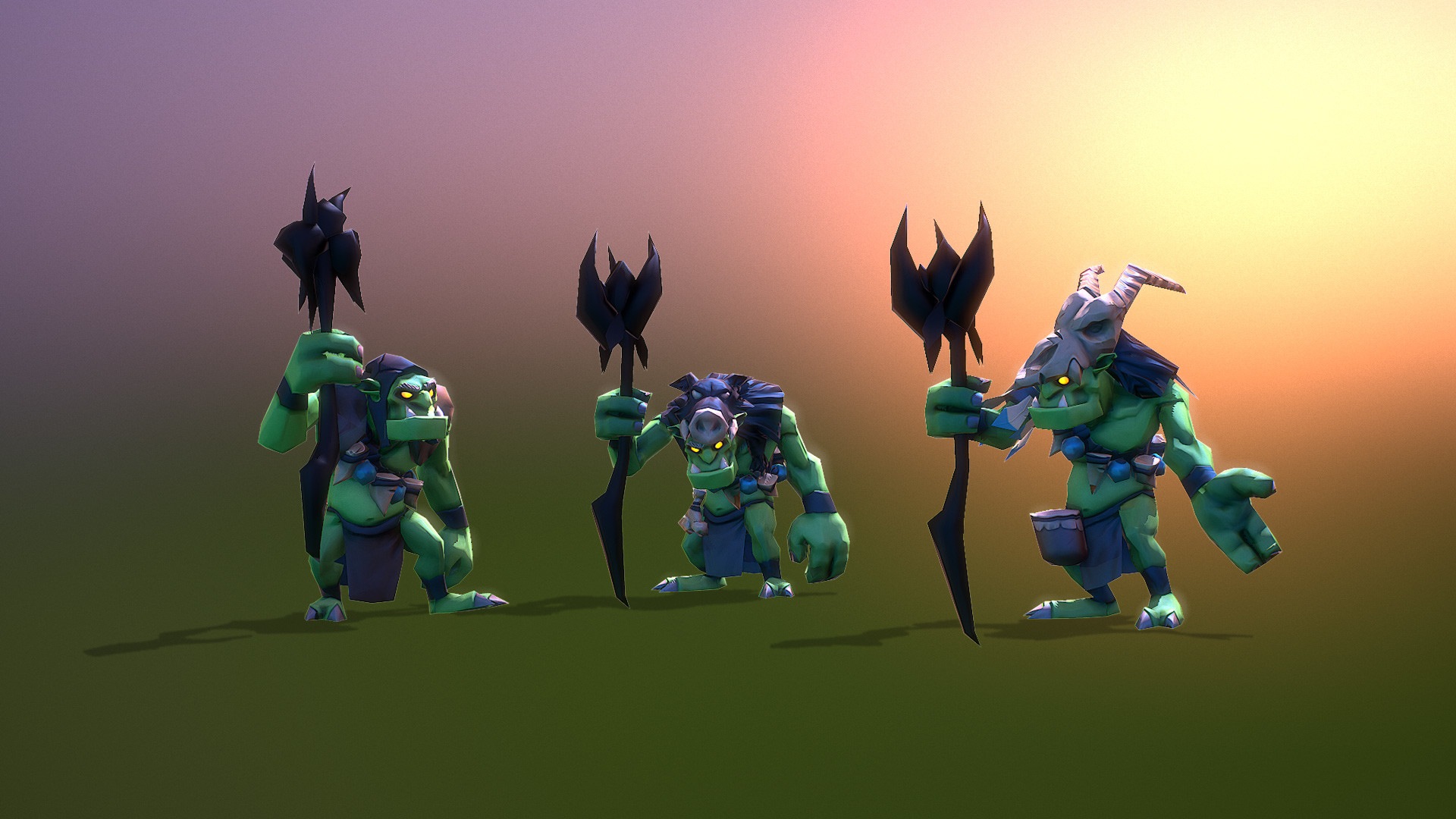 ArtStation - orc mage