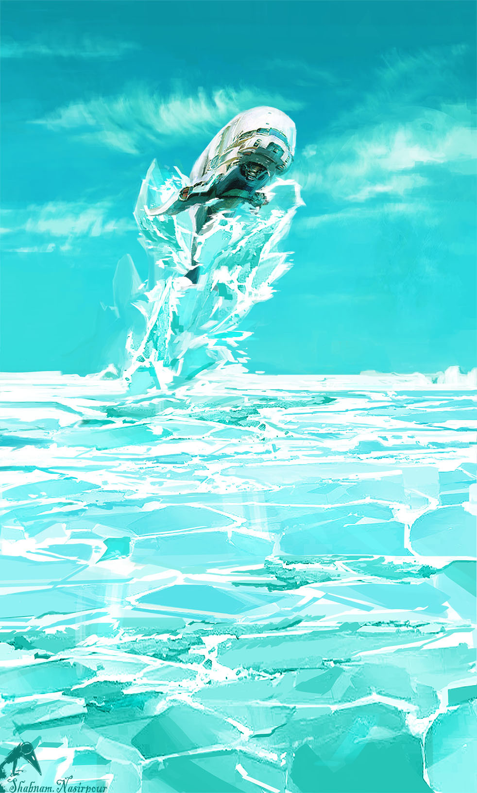 ArtStation - Frozen Ocean