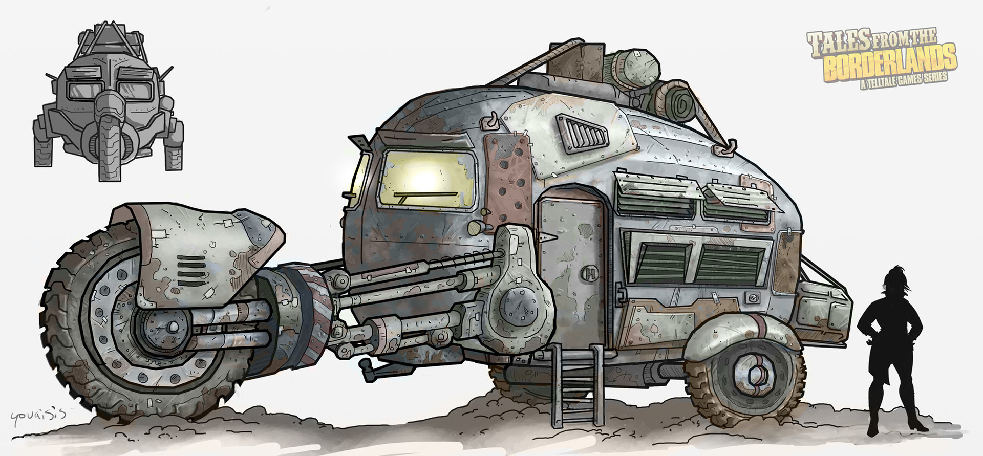 ArtStation - Telltale Games - Tales from the Borderlands - Fiona's ...