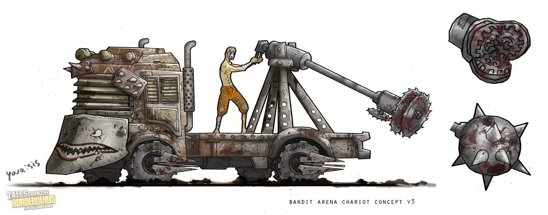 ArtStation - Telltale Games - Tales from the Borderlands - Bandit Arena ...