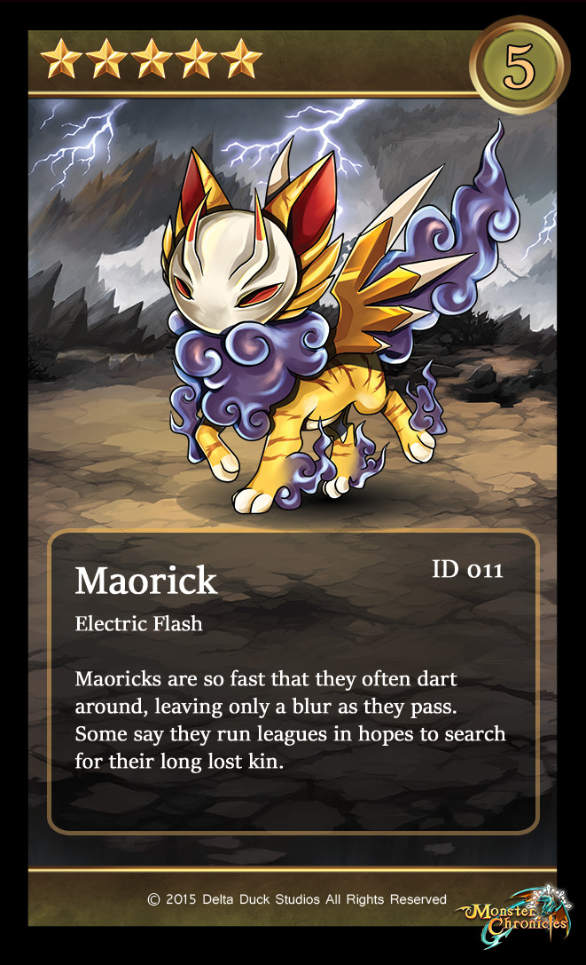 ArtStation - Maorick - Electric Flash (lightning) from Monster Chronicles