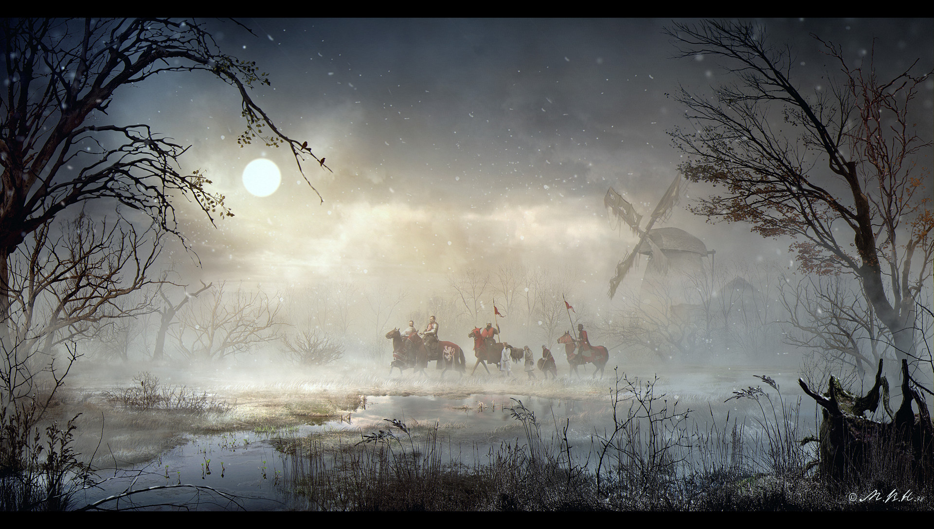 ArtStation - The first snow