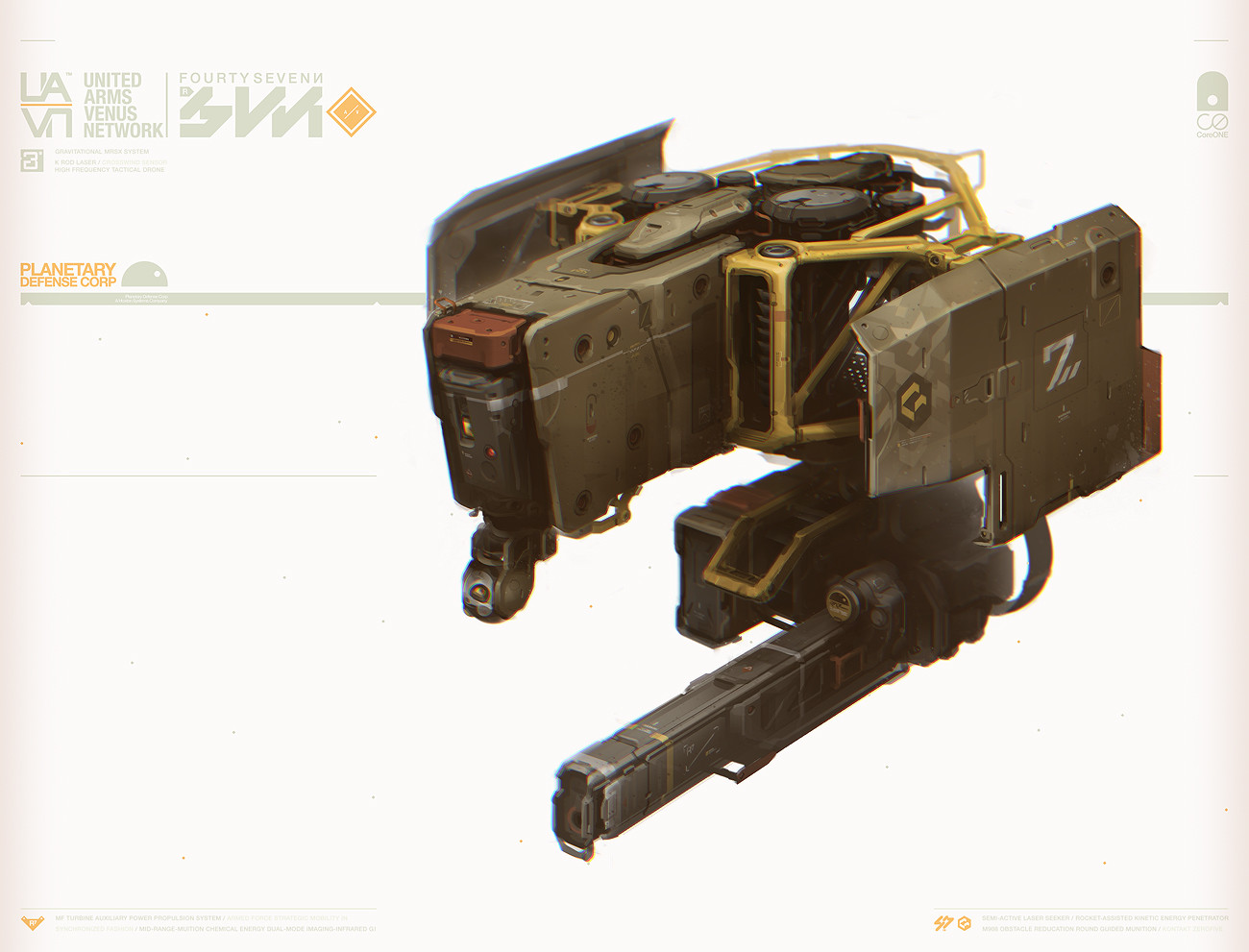 ArtStation - Recon / Attack Drone