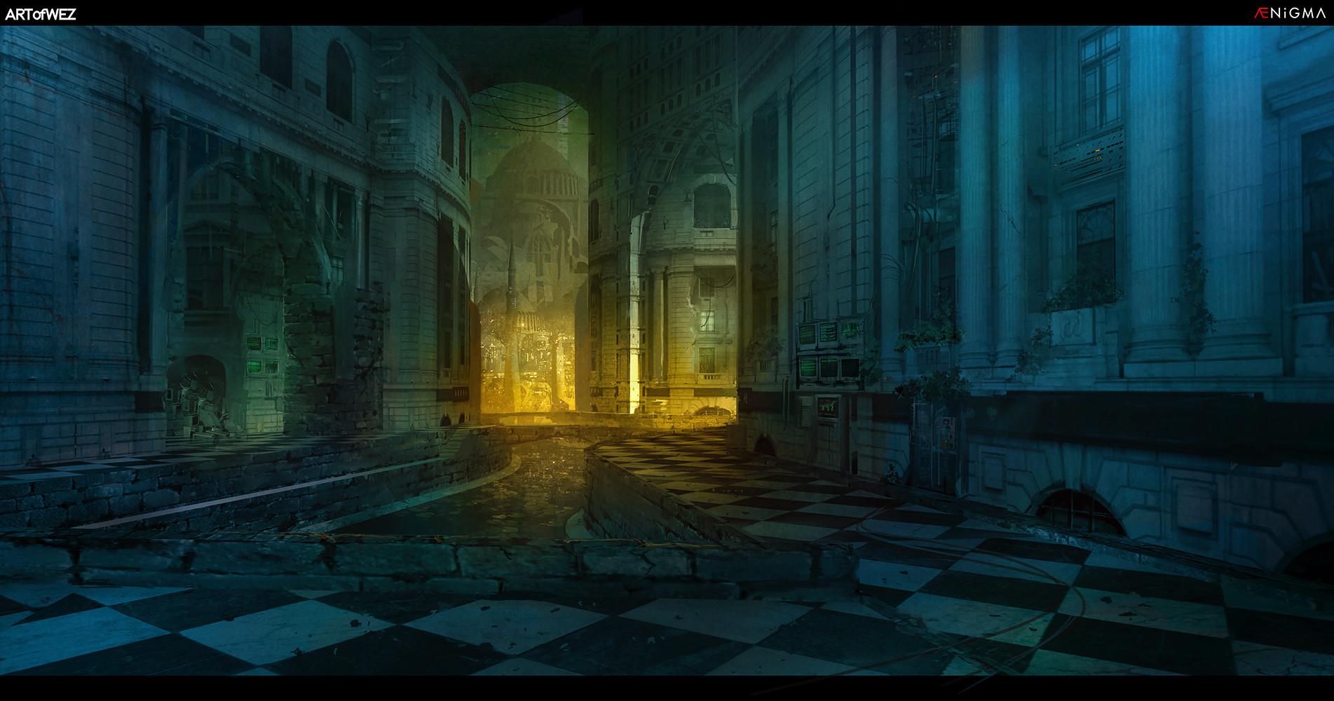 ArtStation - AENiGMA - Ruins of an Even Older Faith