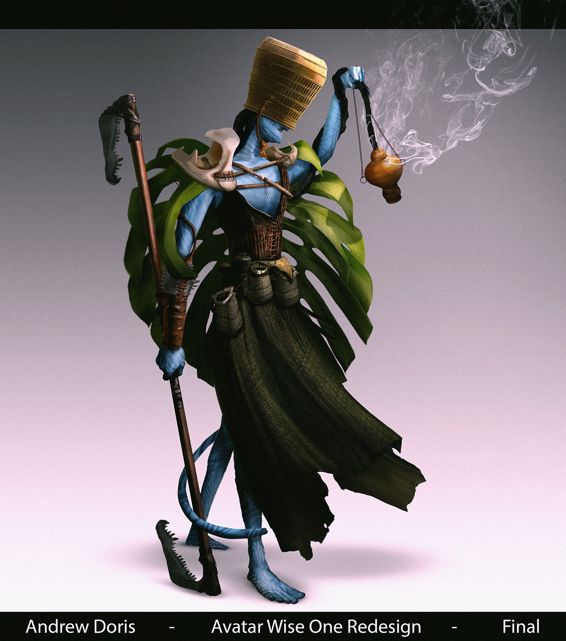ArtStation - Avatar Wise One redesign