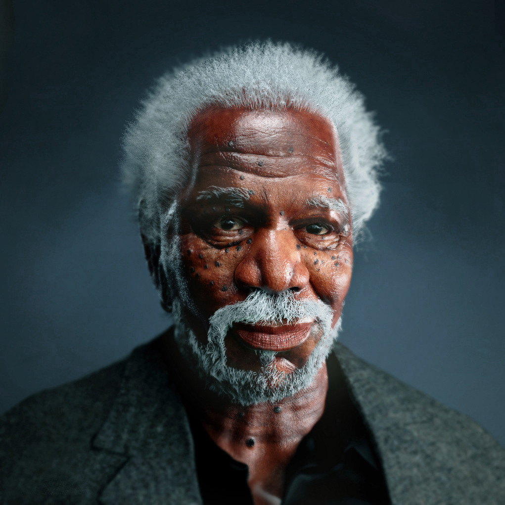 ArtStation - Morgan Freeman
