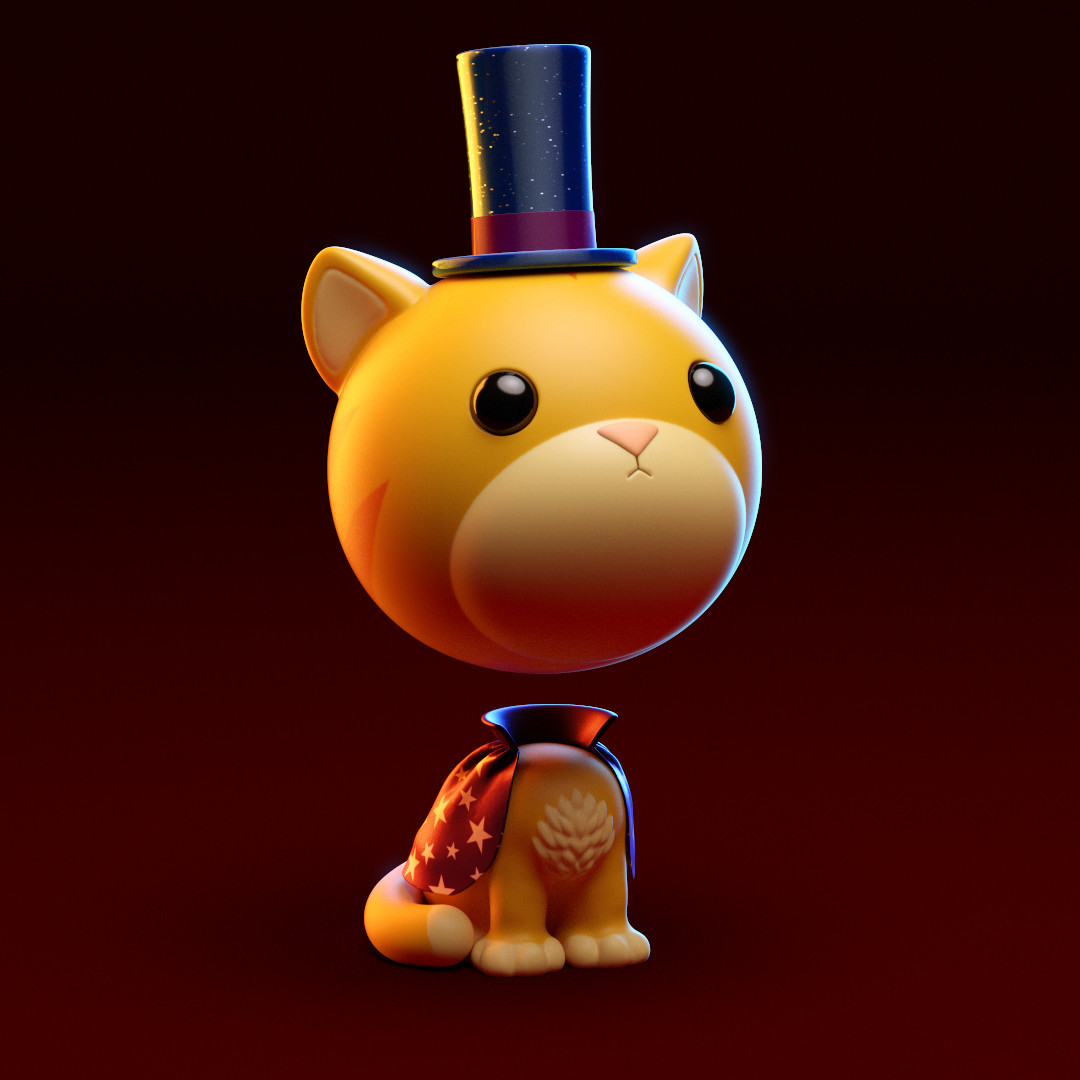 ArtStation - Magical Cat