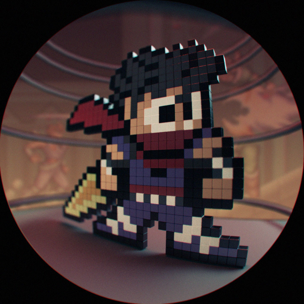 ArtStation - 8 bit Strider - Capcom fan Art