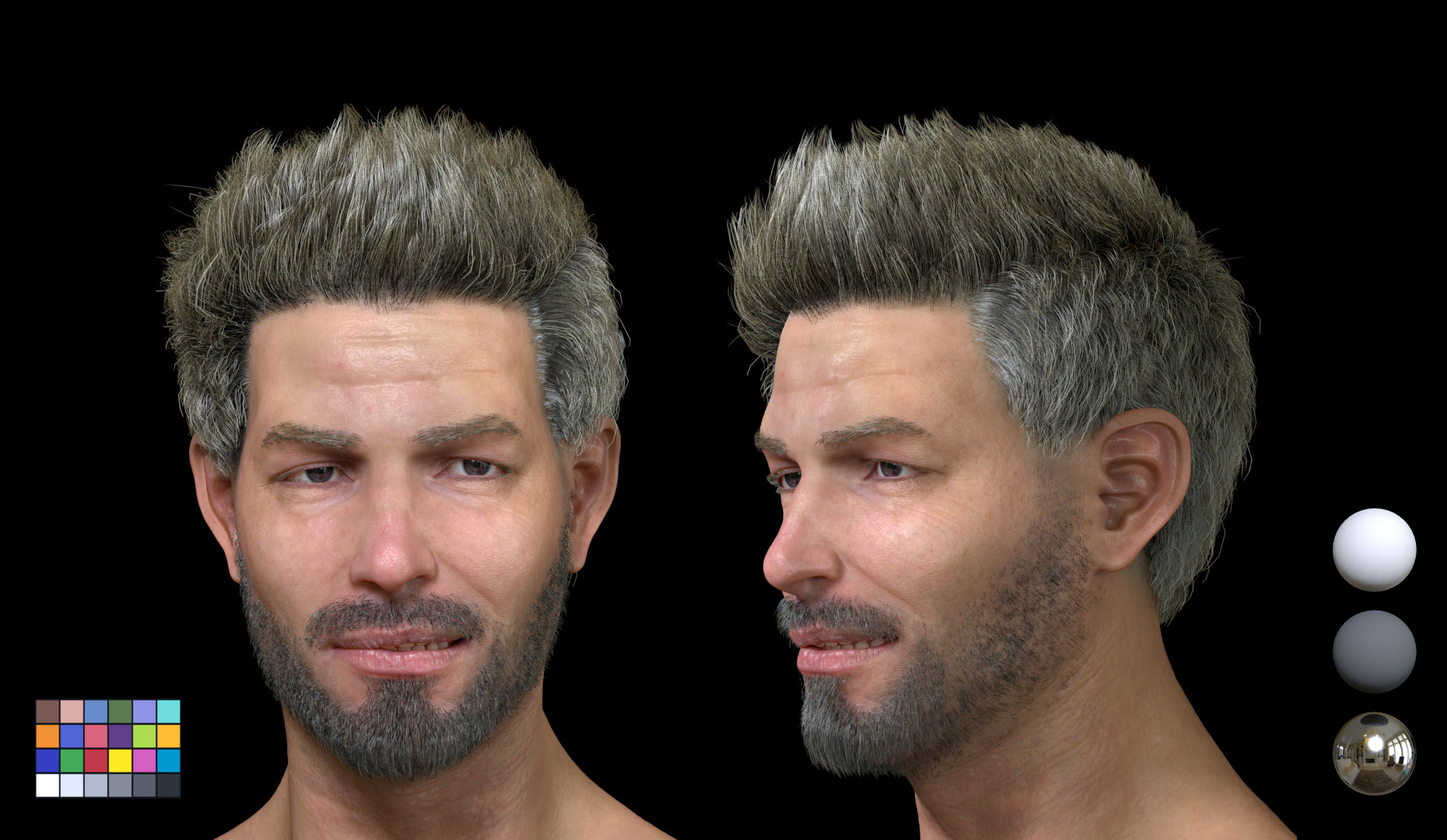 ArtStation - Soldier Head Test