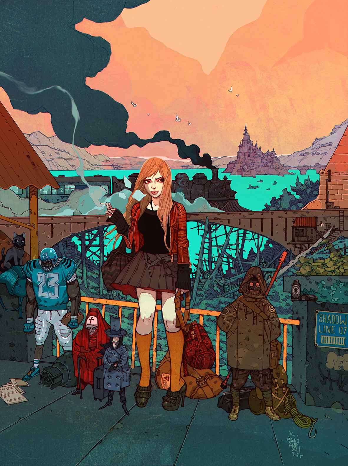 ArtStation - GHOST TRAIN