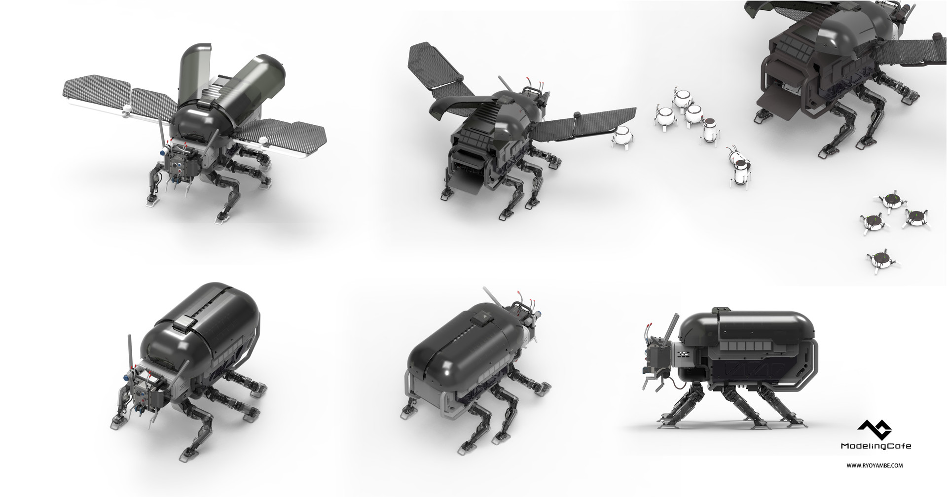 ArtStation - Beetle mech