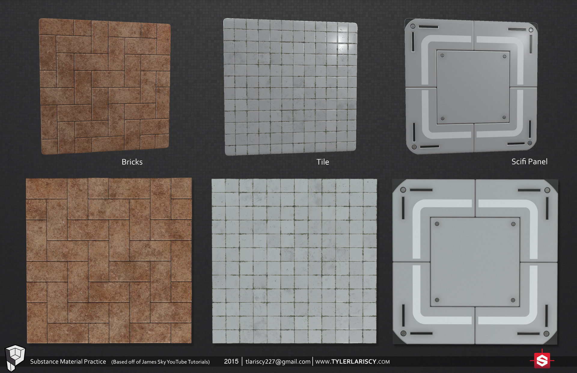 ArtStation - Substance Materials Tests