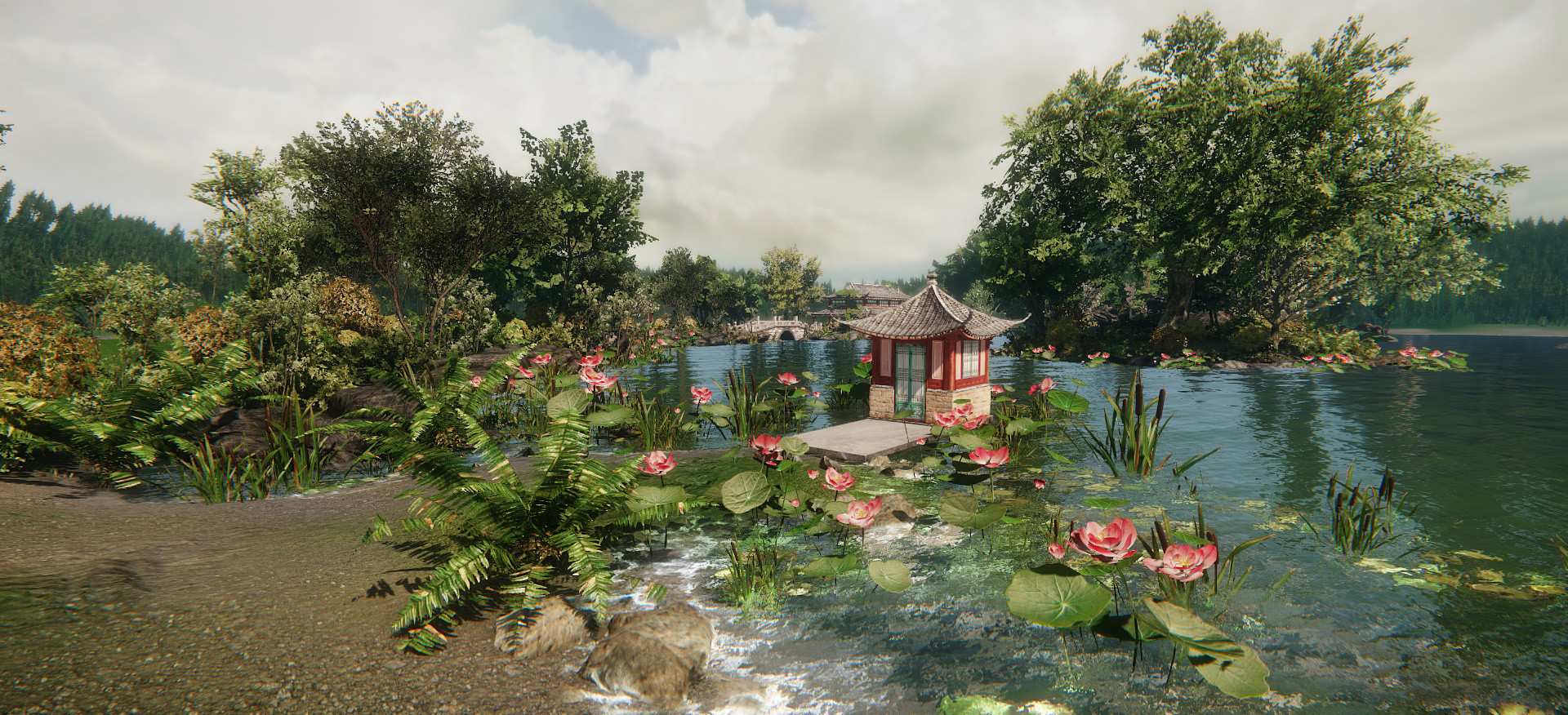 ArtStation - cryengine Suzhou garden by z,omy!