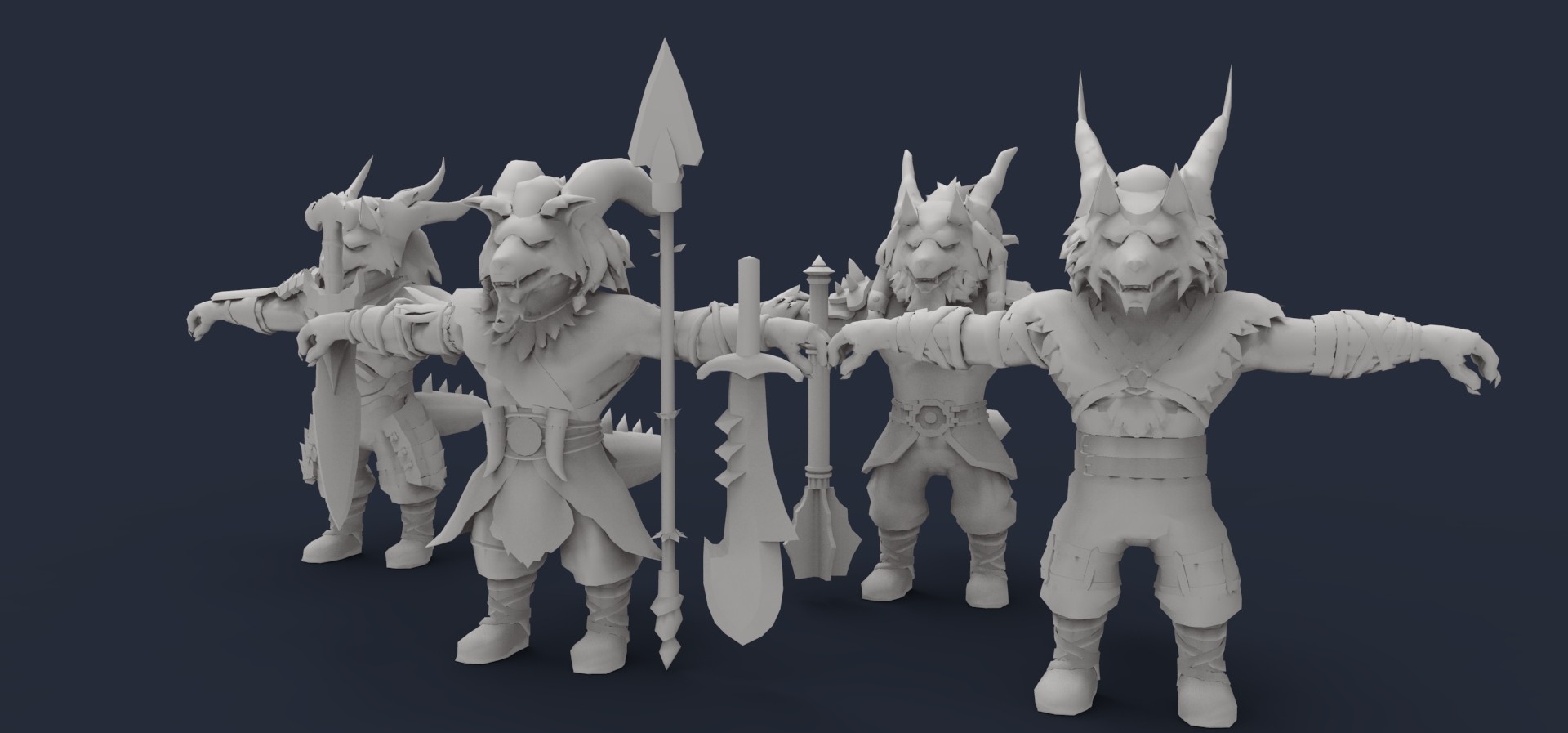 ArtStation - sci fi animal characters