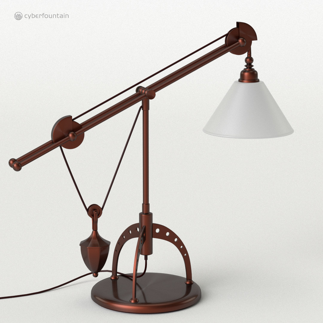 ArtStation - Decorative Desk Lamp