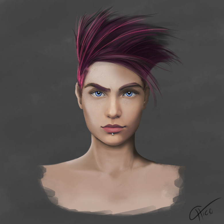 ArtStation - Face Study