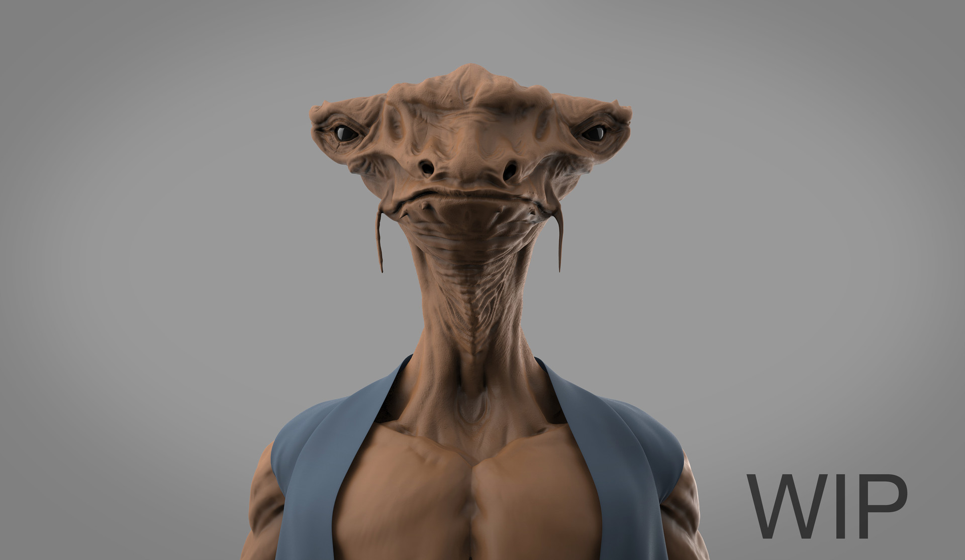 ArtStation - Alien study - WIP